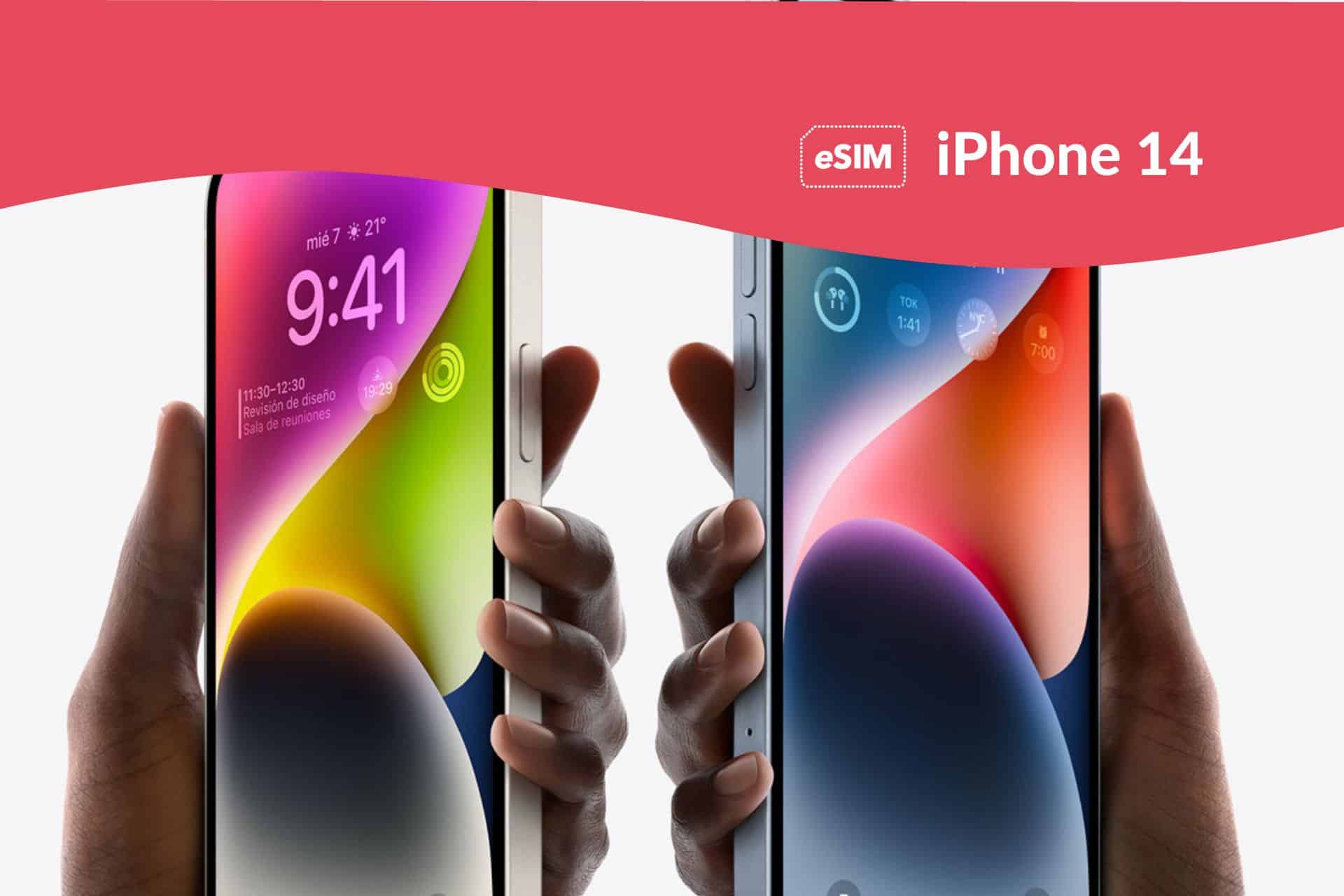Cómo funciona la eSIM en iPhone 14 - Holafly