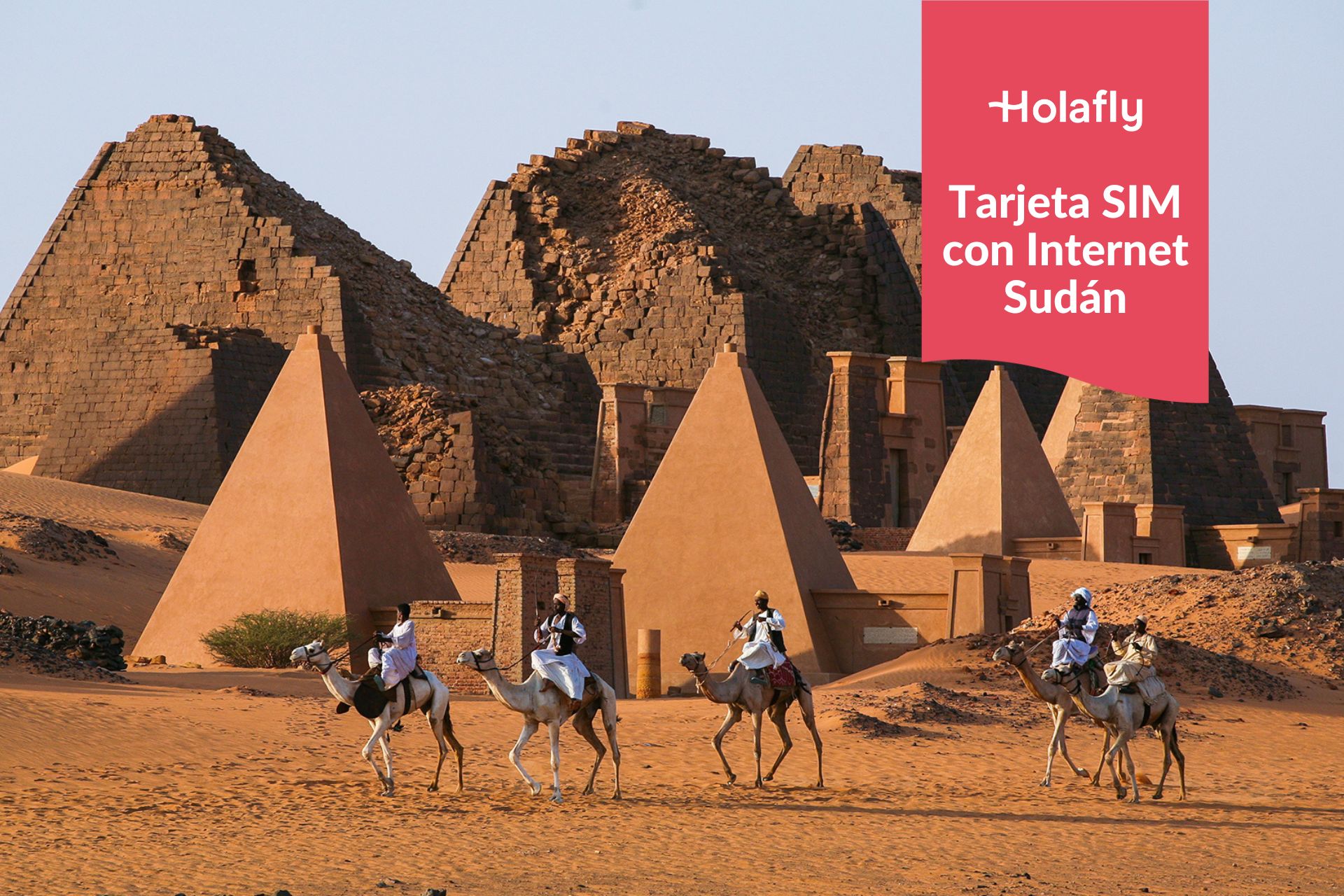 Tarjeta SIM para viajar a Sudán sin pagar roaming - Holafly